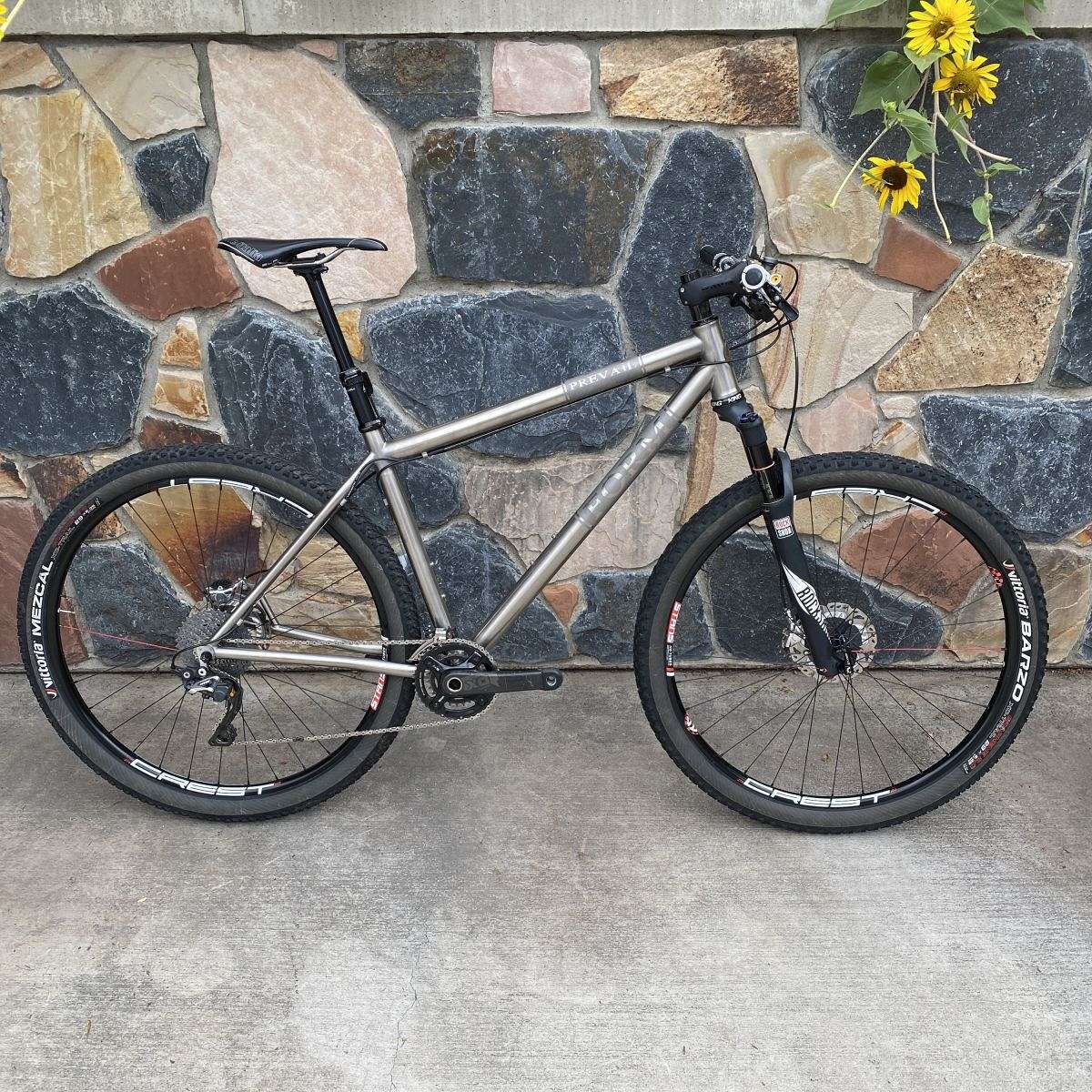 Titanium 29er Form Prevail Components XTR Chris King & Enve